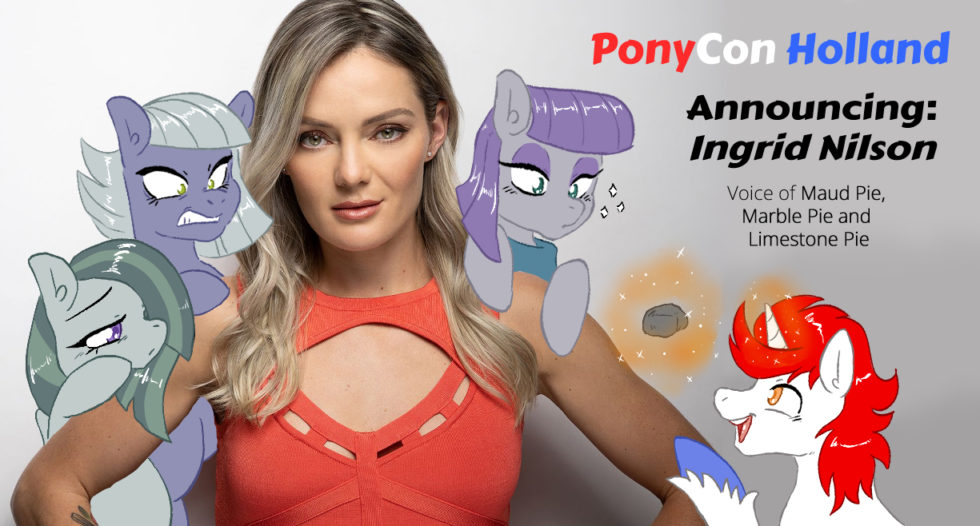 Guest of Honour: Ingrid Nilson, voice of Maud Pie - PonyCon Holland ...